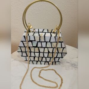 Ramla | Bags | Ramla The Pearly Shell Mosaic Tile Handbag New | Poshmark